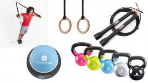 Material CrossFit para ejercitarte en casa